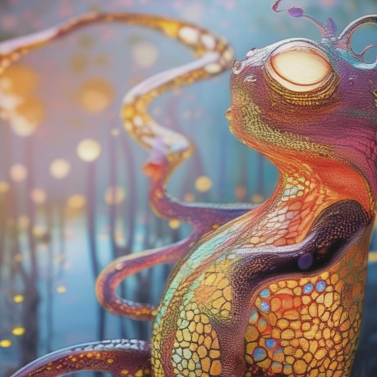 Illustrations Cat With Watercolor Aesthetic