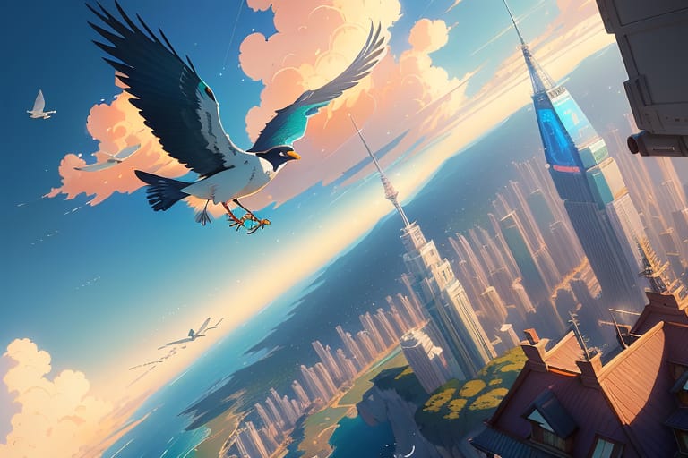 Alien Futuristic House, Alien Farm With Alien Animals In Background ...